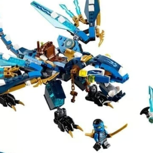 Lego | Toys | Lego Ninjago Jays Elemental Dragon Set 7602 | Poshmark